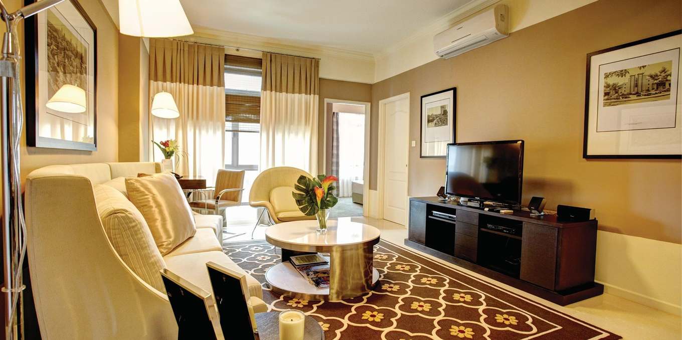 You should choose serviced apartments instead of hotels for short stay ...