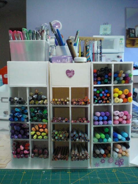 Flutterbug Haven: Copic Marker Storage