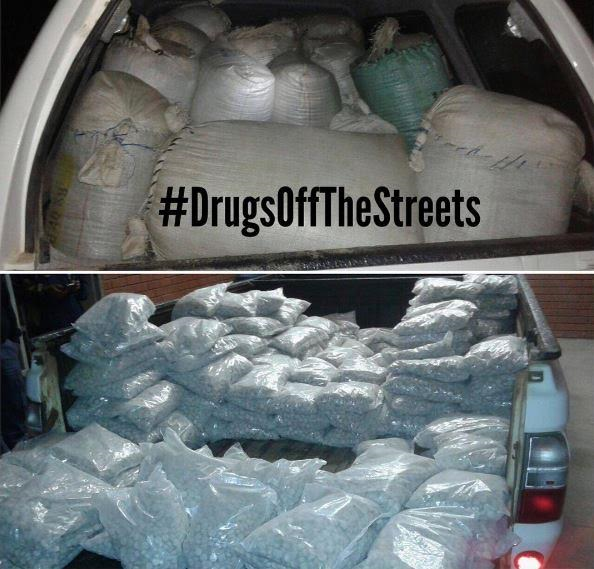 Hard drugs valued at N425m confiscated in South Africa (Photos)