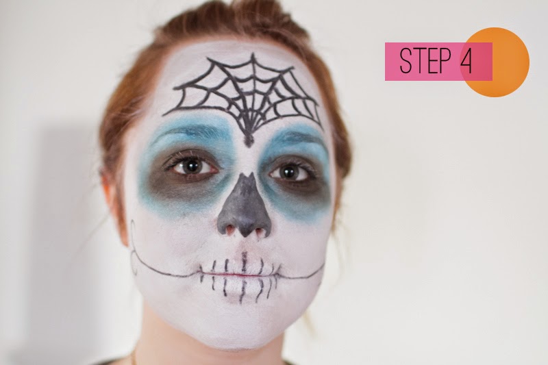 BEAUTY | Day Of The Dead Makeup Tutorial - Stelly Blog
