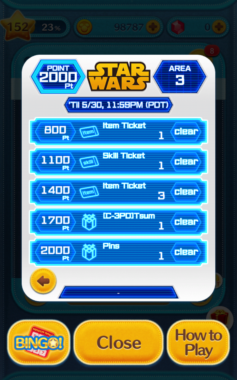 Tsum Tsum - tidbits: Star Wars event - Part 1 - tidbits