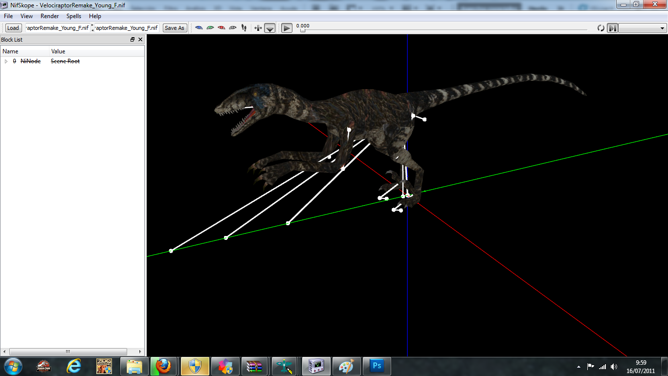 raptor desings: PRIMEVAL