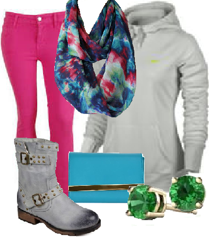 Inspirational Fashion: Style Me: Pop of Color