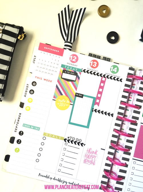 Plan Create Repeat: Inspiration: The Anatomy of my Weekly planner spread