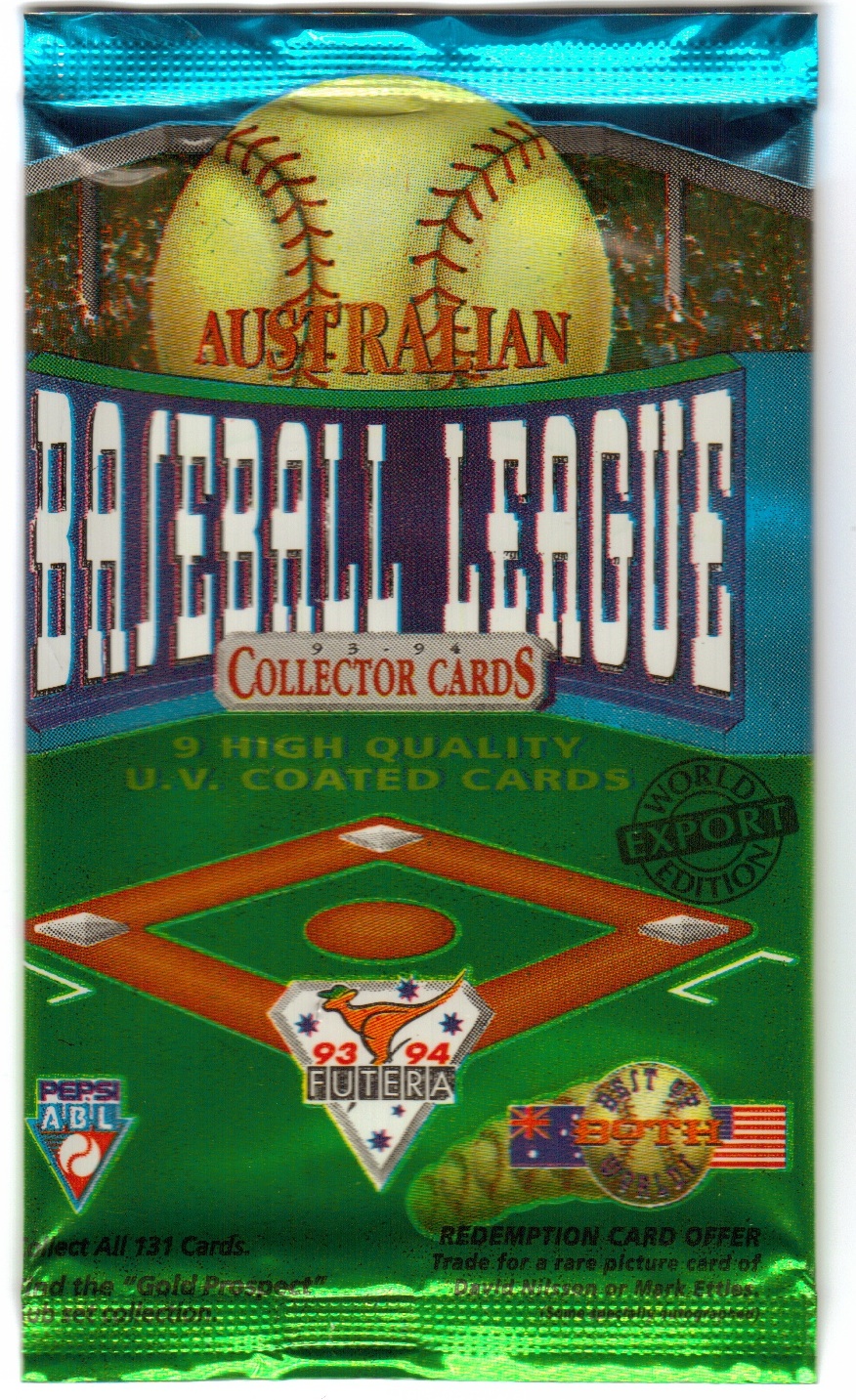 Crinkly Wrappers: baseball cards around the world- part 1 (of 4)