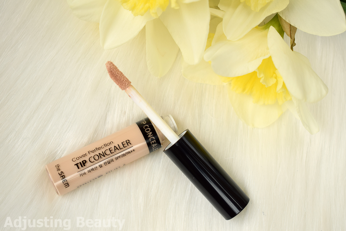 Review: The Saem Cover Perfection Tip Concealer - 01 Clear Beige ...