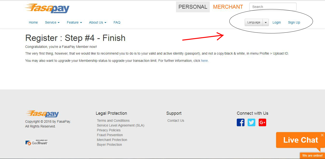 ZONA FOREX: CARA MUDAH CEPAT DAN TEPAT DAFTAR FASAPAY COM DAN ID