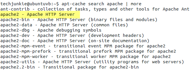 Tech Junkie Blog Real World Tutorials Happy Coding Linux Installing Apache Web Server On 2610