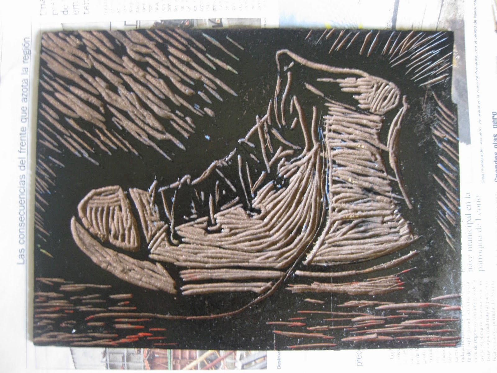 Departamento de Dibujo: Linograbado