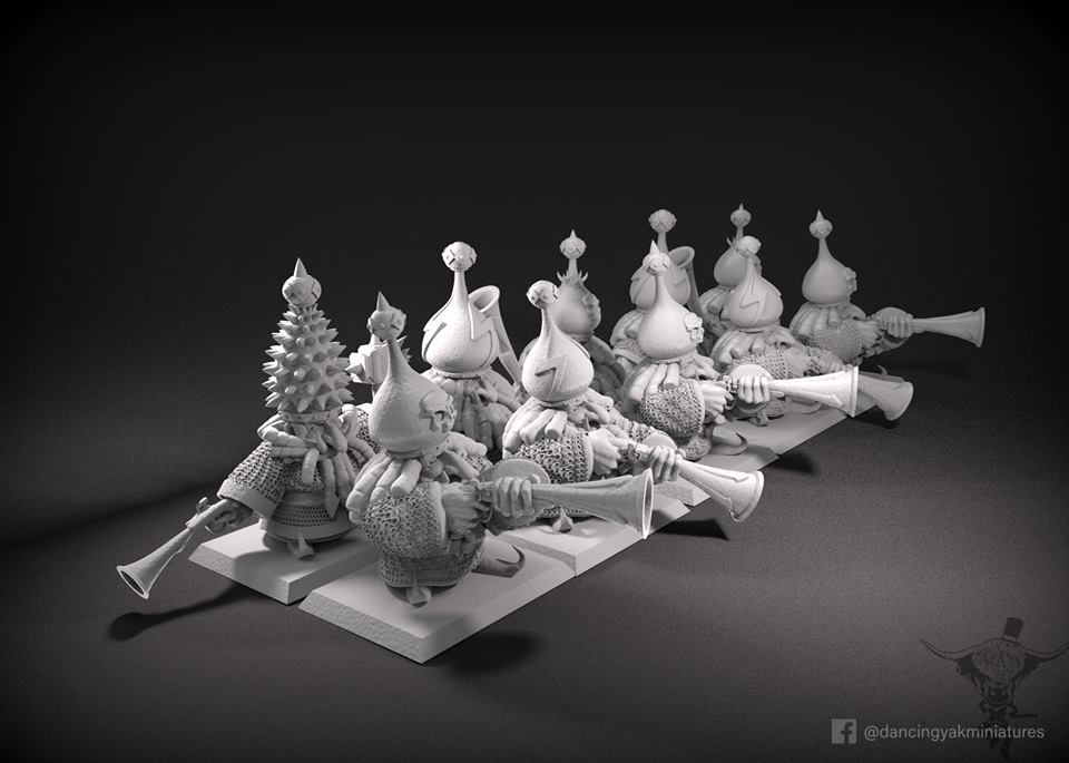 10mm Wargaming: Two More Gunner Poses from Dancing Yak Miniatures