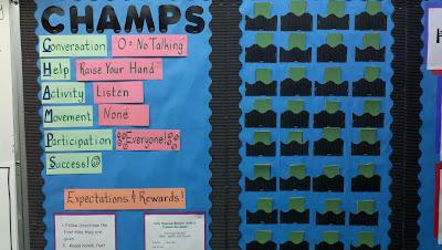 Part Two of My CHAMPS Board ~ Flip Your Card Behavior Chart! - Fern ...