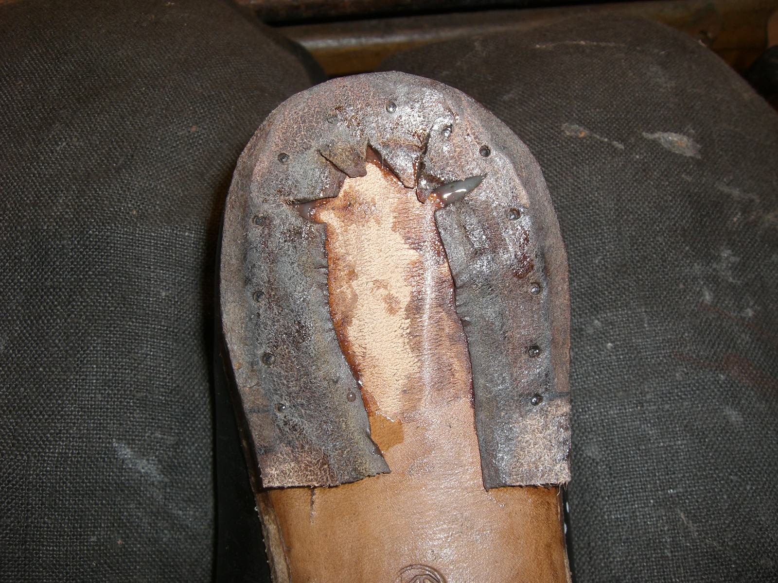 Bespoke Shoes Unlaced : Stacked Leather Heels