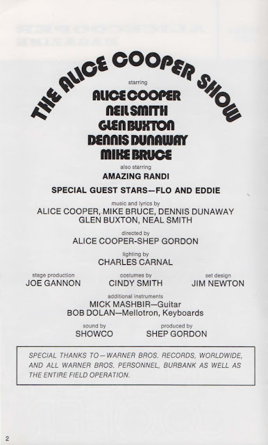 EvenSpot Speaks: 1973, Alice Cooper Magazine