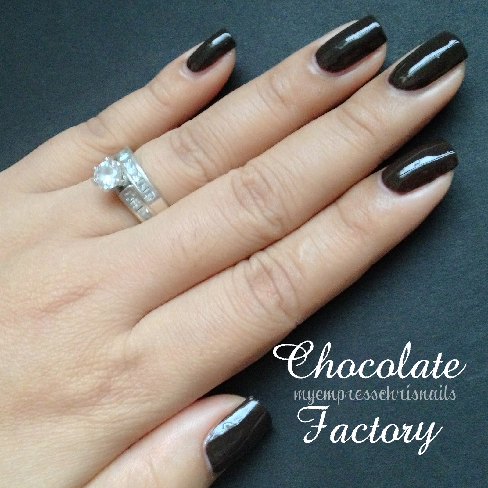 The Colors of My Empress Nails: Chocolate Factory by Nanacoco