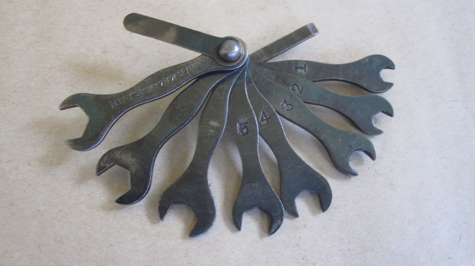Barold's Tools: Pocket Magneto and Tappet spanners - Includes Terry ...
