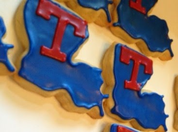 Baked Just for You By Lauren: Louisiana Tech and Kappa Delta cookies!