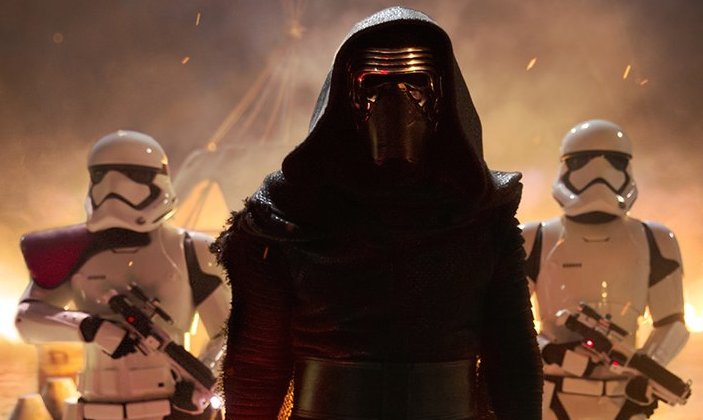New Look at Kylo Ren in STAR WARS: THE FORCE AWAKENS