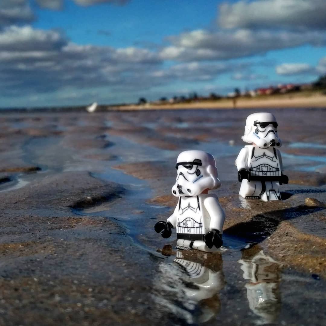 Storm troopers en frankston beach Melbourne Australia
