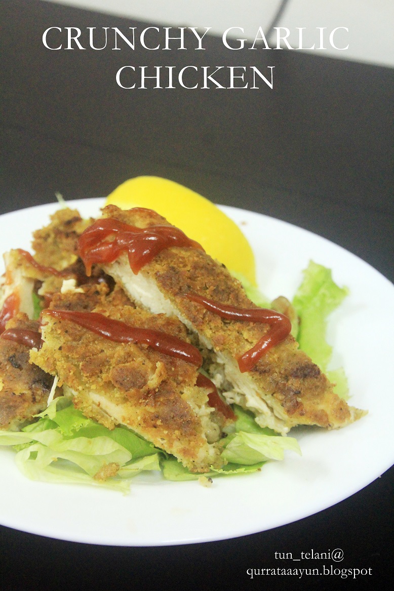 Life is a Constant Battle: Crunchy Garlic Chicken with Lemon