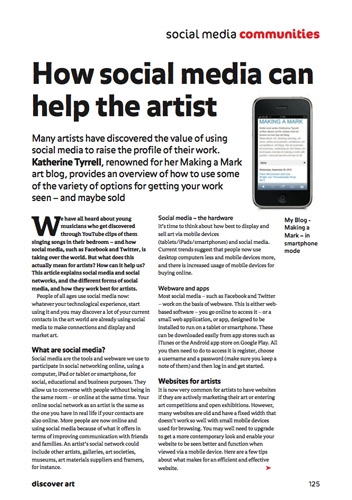 MAKING A MARK: Books & magazine articles