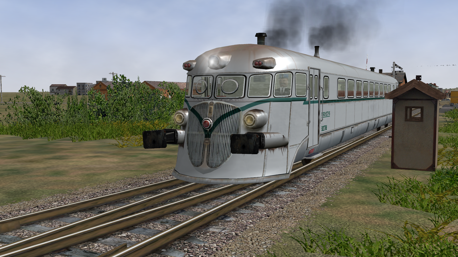 Trenes españoles. MSTS & Open Rails. : RENFE 590 "Littorina"