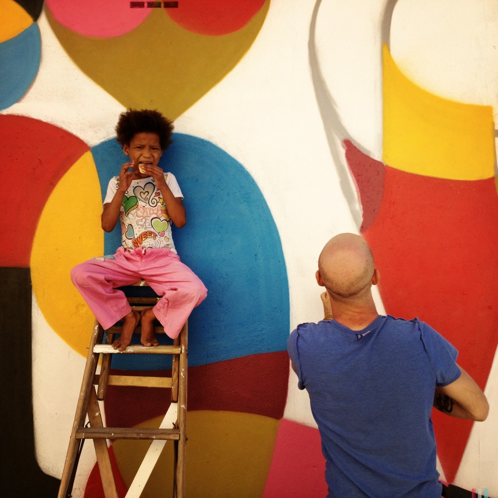 Remed New Mural In Progress, Cape Town, South Africa – StreetArtNews