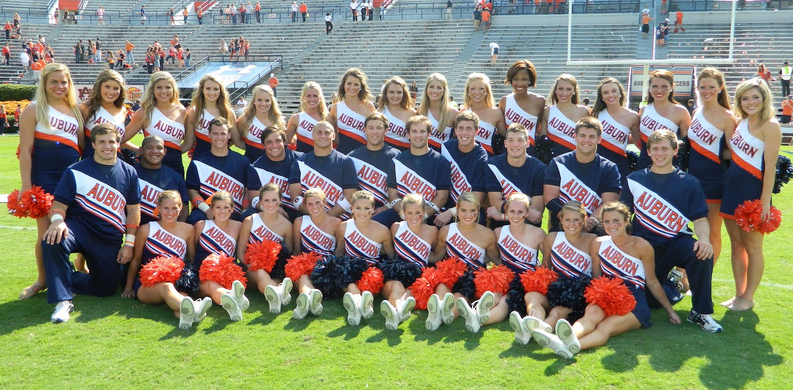 Tiger Paws Dance Team: Auburn v Arksansas