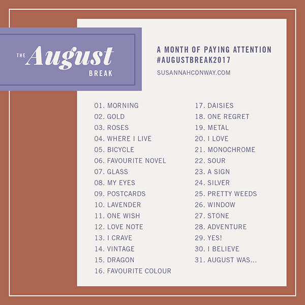 Janet's Smiles: August Adventures - August Break 2017 Begins