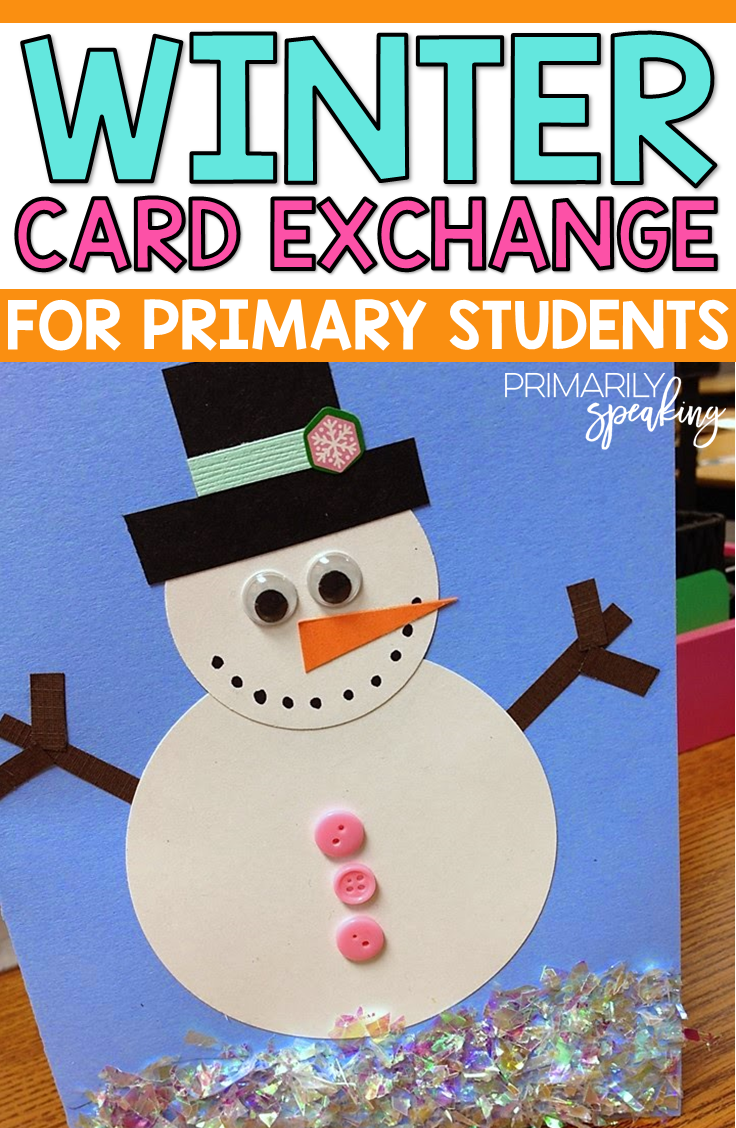 Winter Card Exchange {A Holiday Activity for Primary Students ...