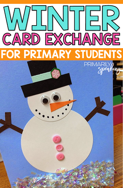 Winter Card Exchange {A Holiday Activity for Primary Students ...