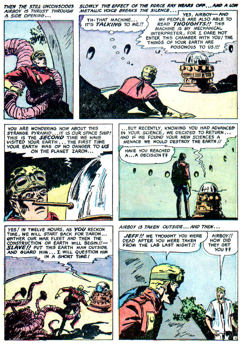 Pappy's Golden Age Comics Blogzine: Number 1302: Airboy and the ancient ...