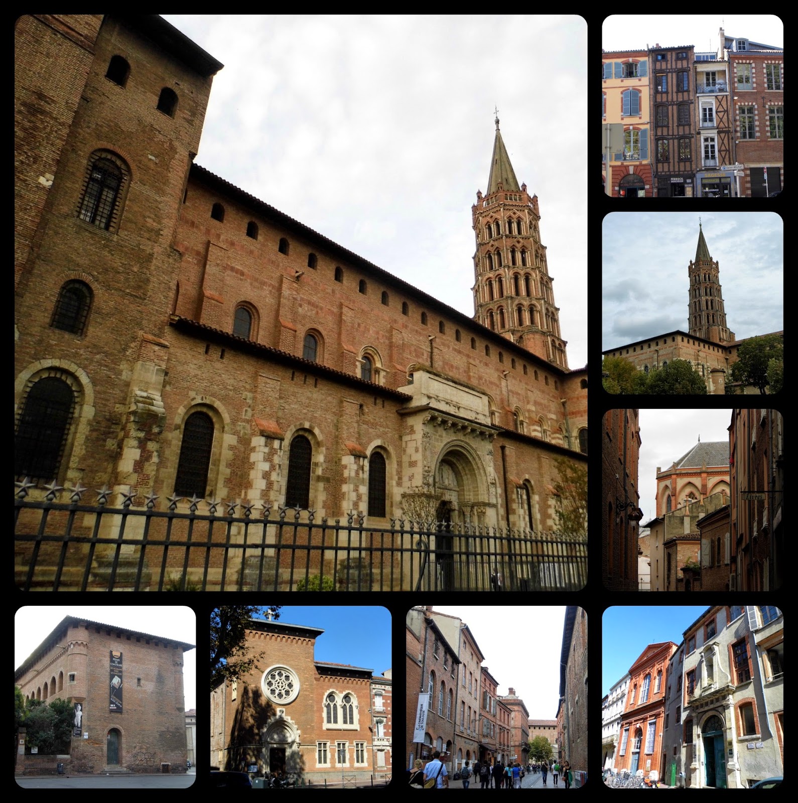 La Cité des Vents: Pink is the color of Toulouse / Rose est la couleur ...
