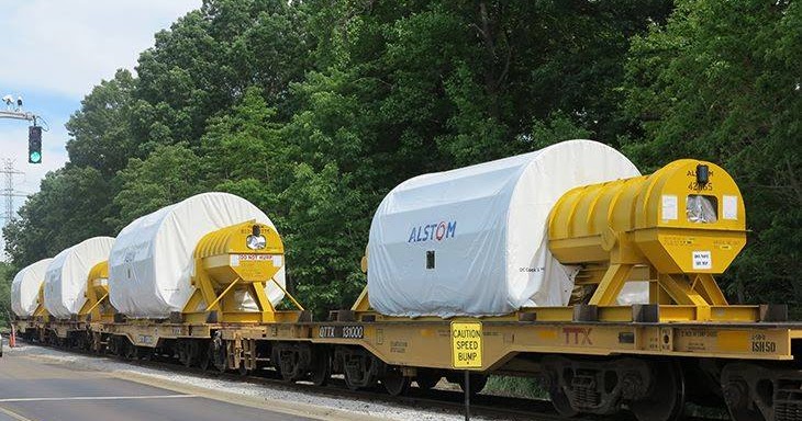 Industrial History: DC Cook Nuclear Power Plant Rotor Replacement