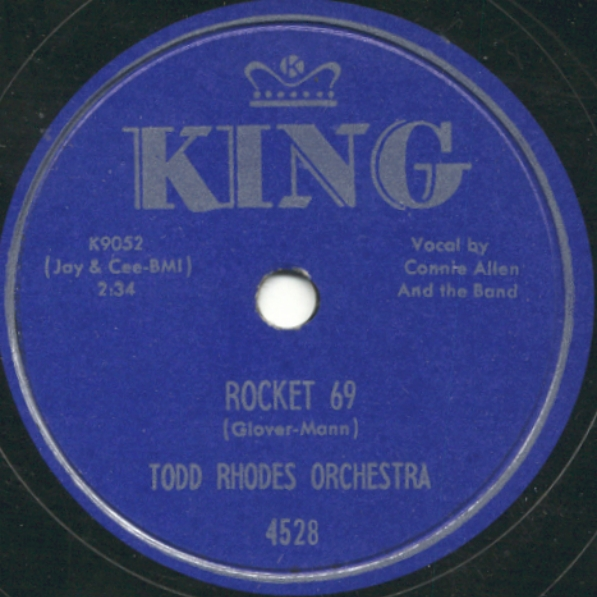 In A Deep Groove: Todd Rhodes Orchestra With Connie Allen - Rocket 69