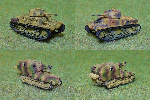 Kampfgruppe 1/144: 1/144 German 150mm sFH13/1 auf LS(f) and Italian M15 ...