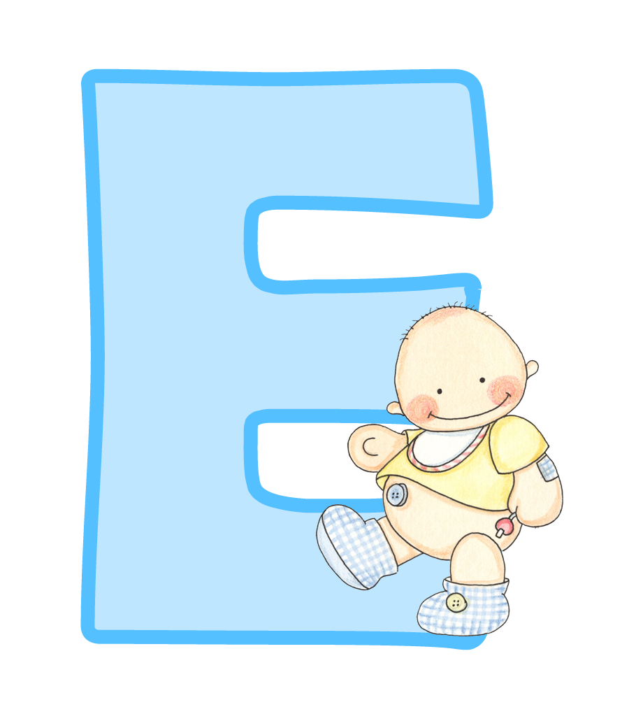 ® Colección de Gifs ®: LETRAS MAYÚSCULAS PARA IMPRIMIR DE BEBÉ