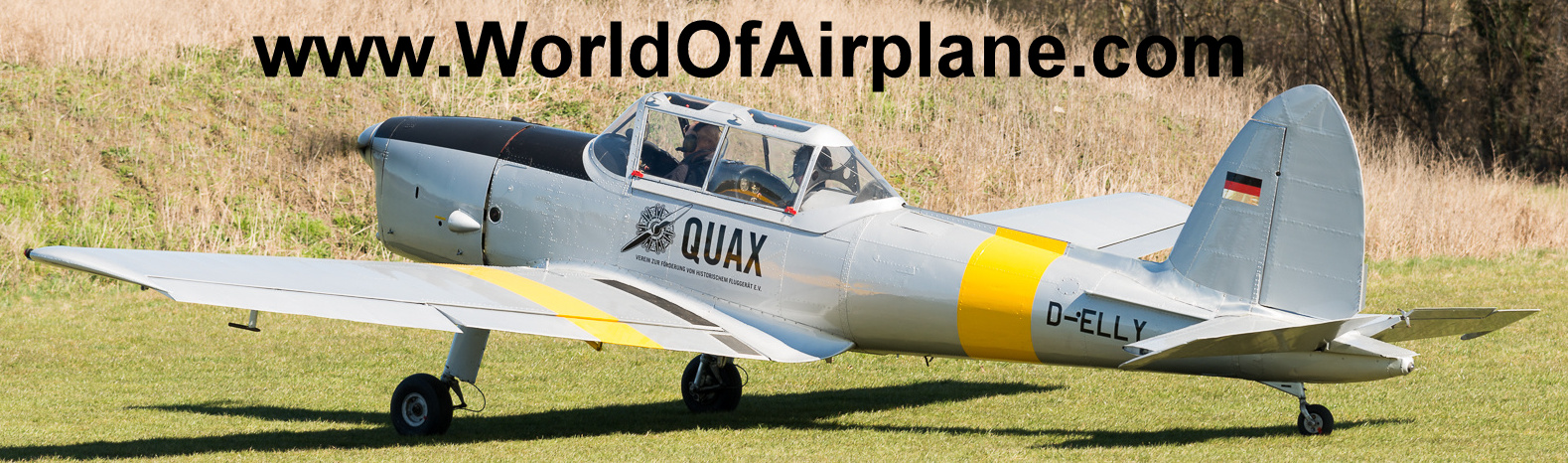 World Of Airplane : de Havilland Canada DHC-1 Chipmunk is a Tandem, Two ...