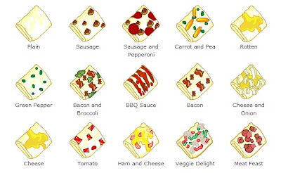 LIGHT BITEZ: Omelettes on Bread - Neopets Version