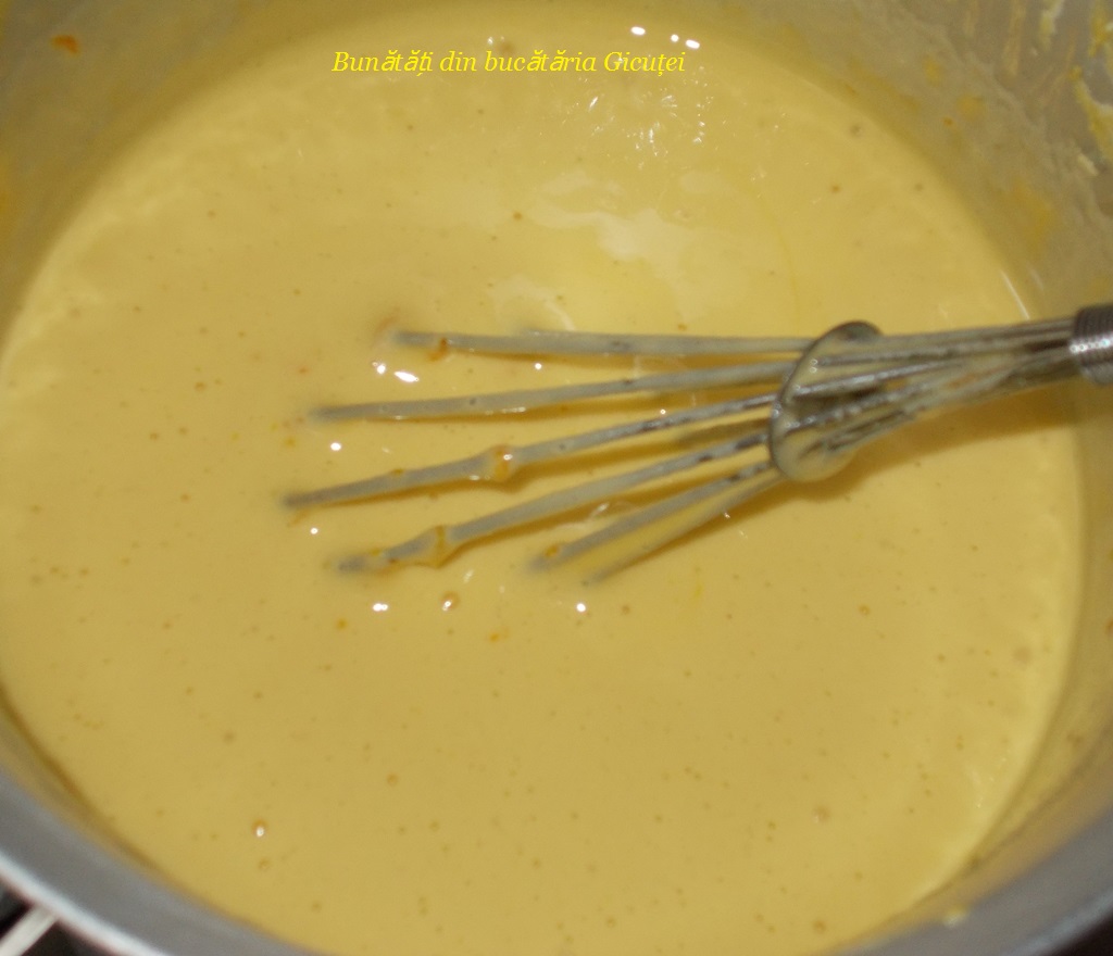 Tort Diplomat cu fructe - Bunătăți din bucătăria Gicuței