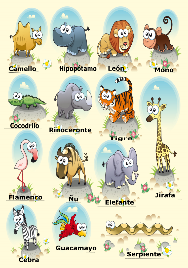 Animales En Espanol