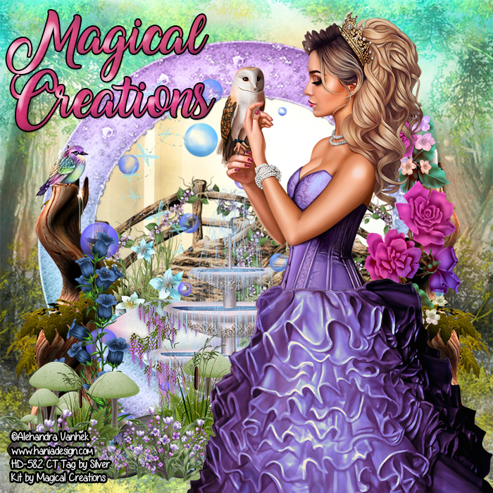 Angela's Tag Showoff: CT for Magical Creations - Spring Magic