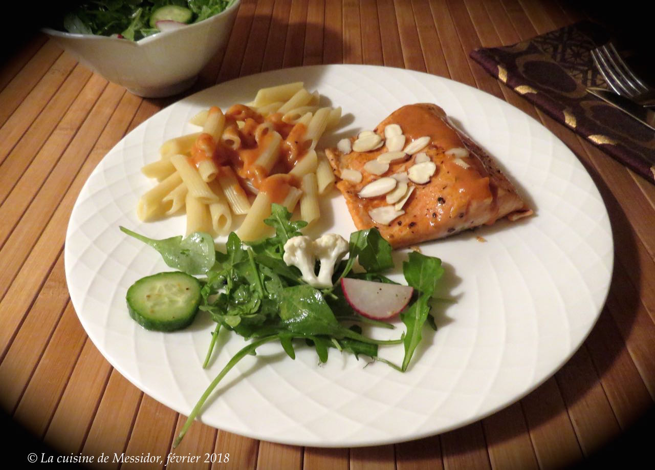 La cuisine de Messidor: Filets de truite poêlés, sauce thaïe express