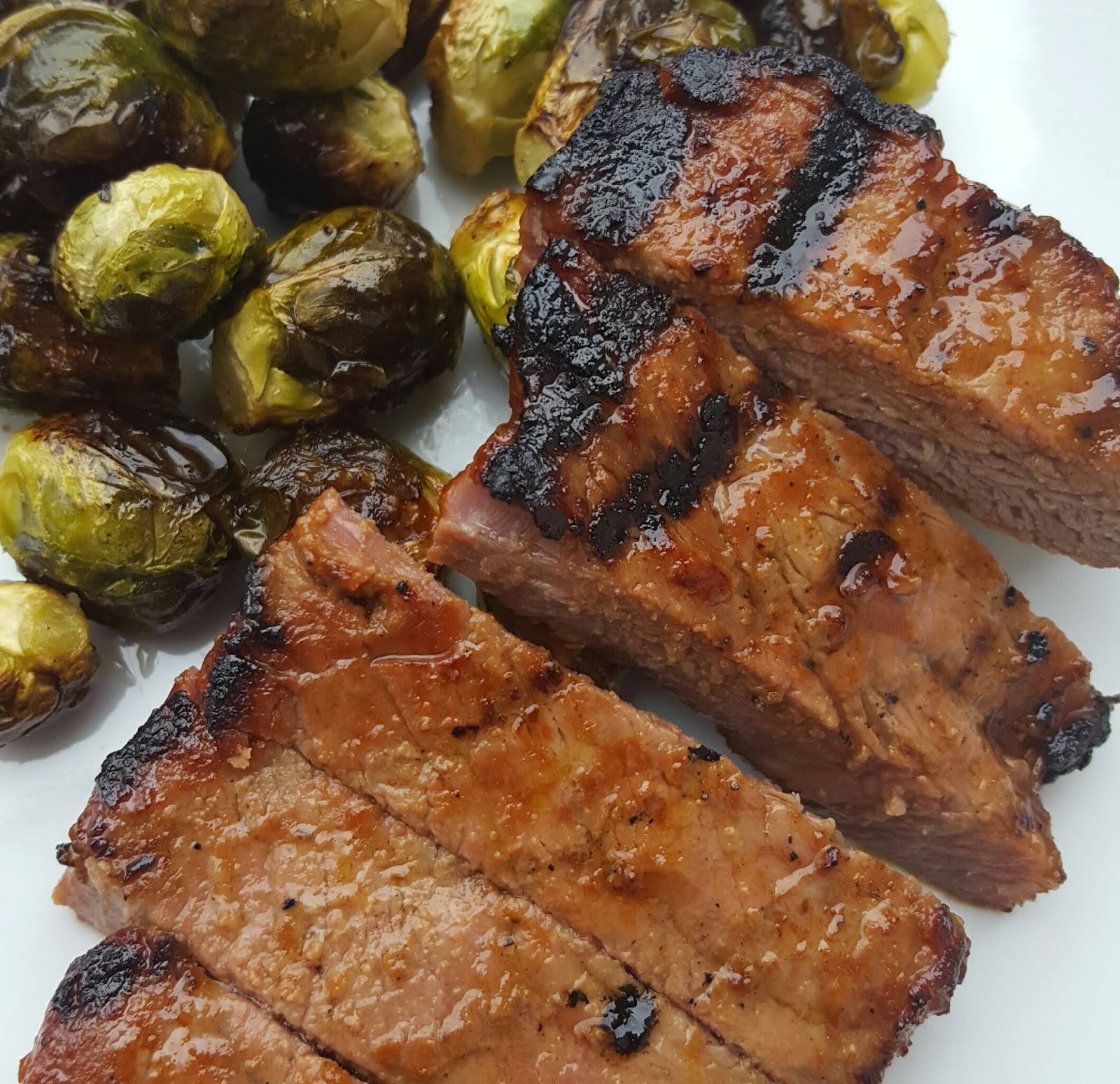 Miso-Garlic Marinated Ribeye Steak | Chef Jen