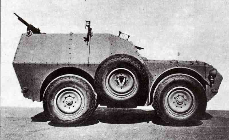 Guerra abierta: Blindado italiano AS. 37