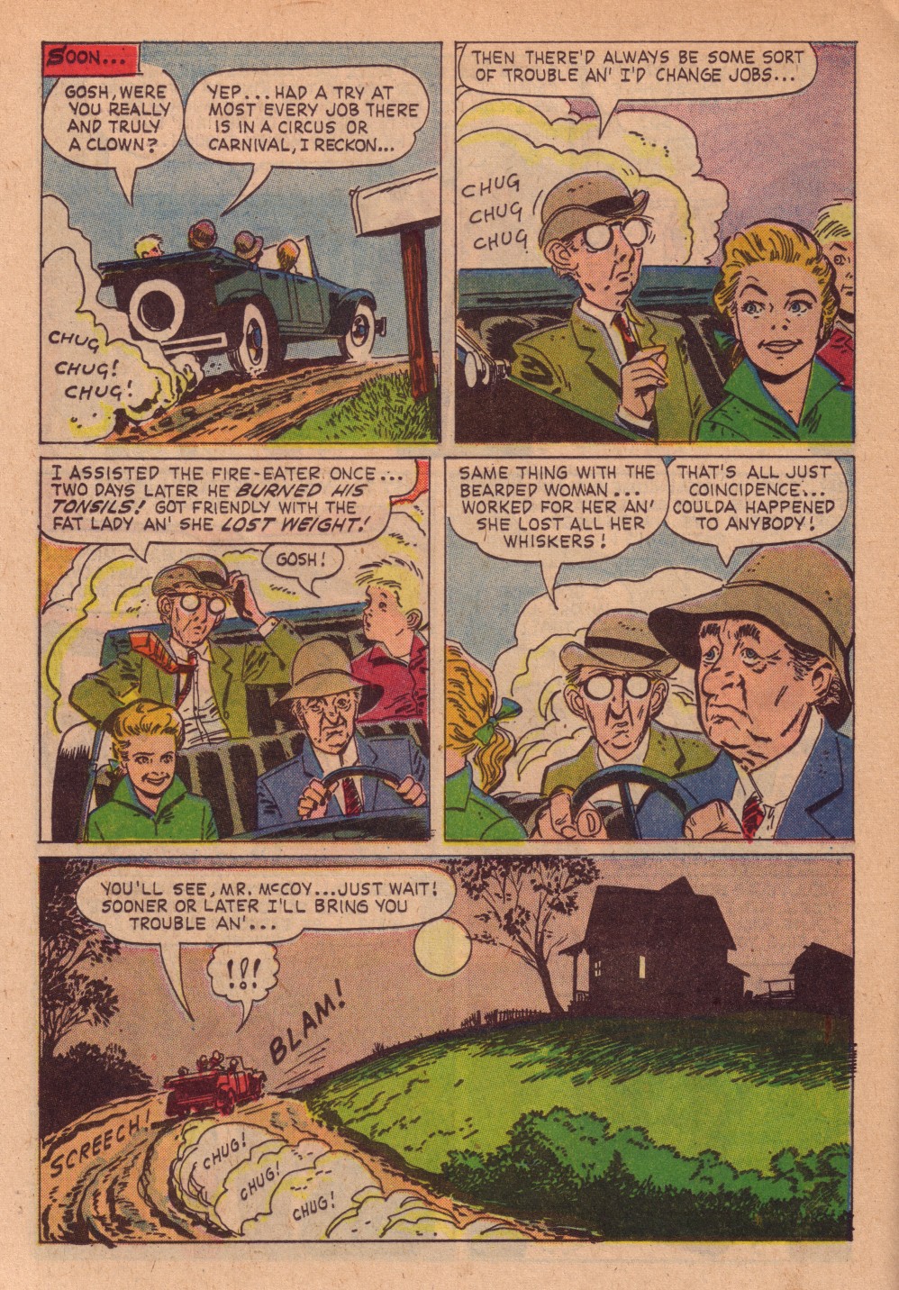 Saved From The Paper Drive: Comic Book Short Story~ The Real McCoys-"A ...