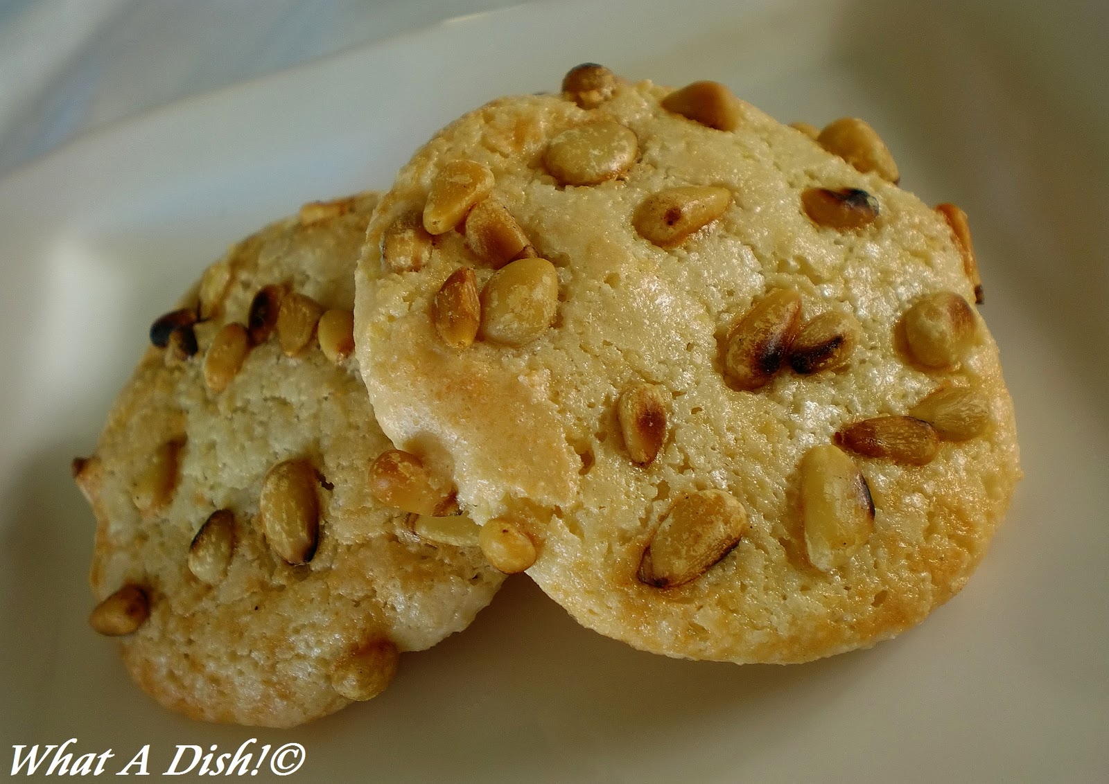What A Dish!: Pignoli Cookies + Homemade Almond Paste