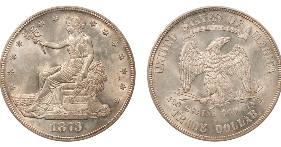 United States Trade Dollar 1873-1885 |Ongzi's Coins
