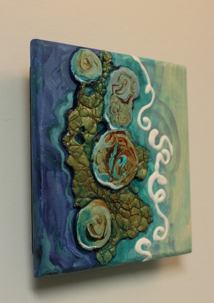 Mixed Media Artists International: Mixed Media Abstract Seascape ...