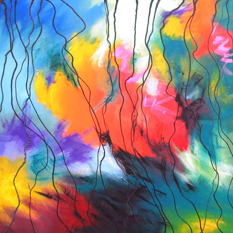 EL ARTE Y ACTIVIDAD CULTURAL: Pintura Abstracta Moderna