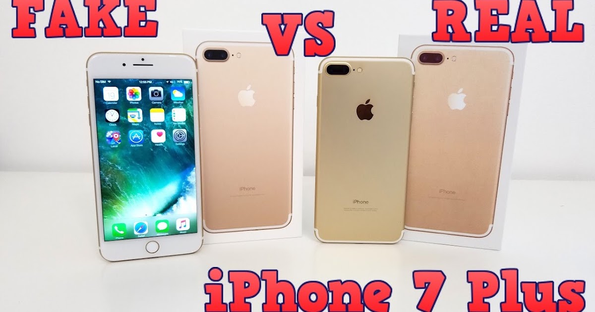 How to know the difference between fake and real iPhone 7 Plus - Gadget ...